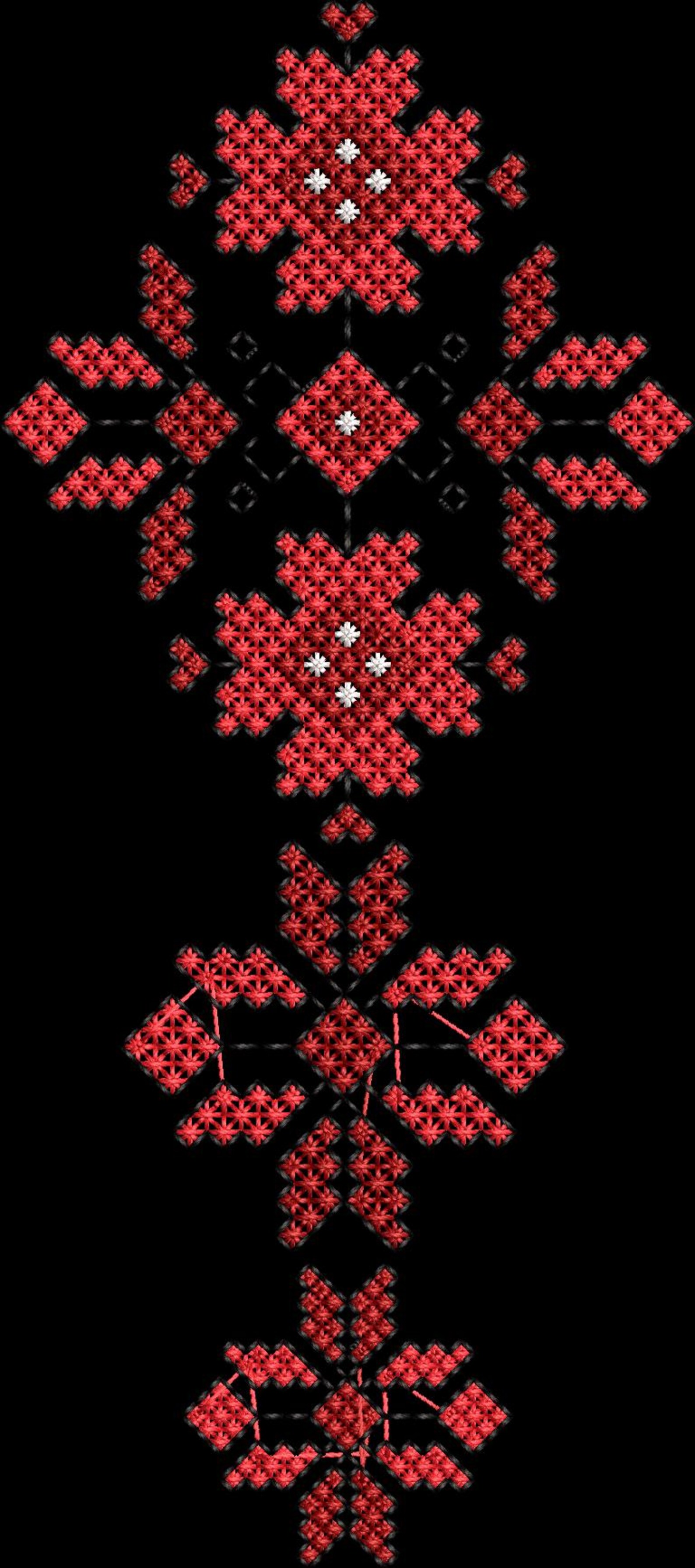 Bulgarian Embroidery Machine/ Cross Stitch/ Kanatica/ Border Cross ...