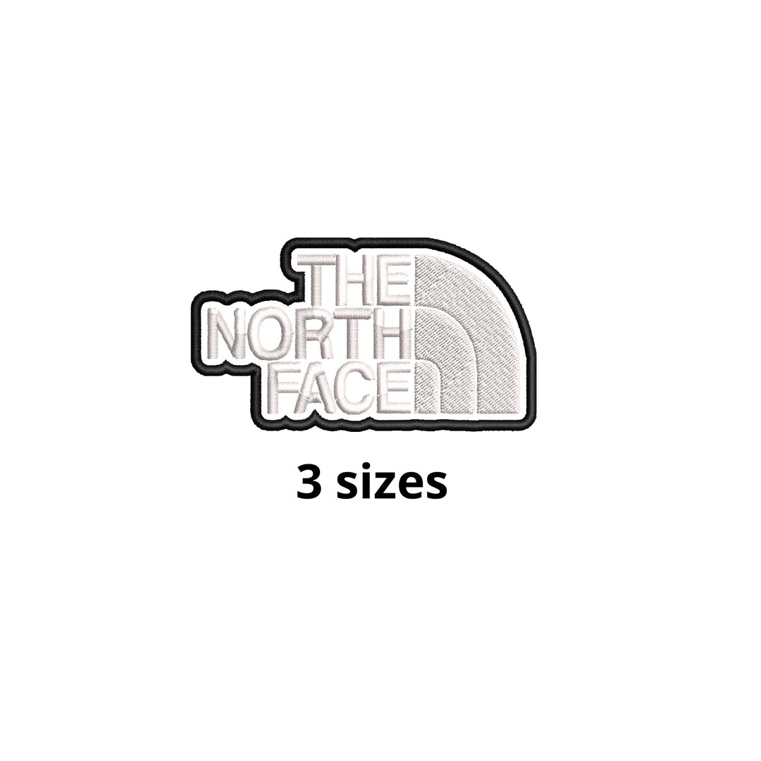 The North Face Iron -on - 3 Sizes - Branded Iron- on Patches ...