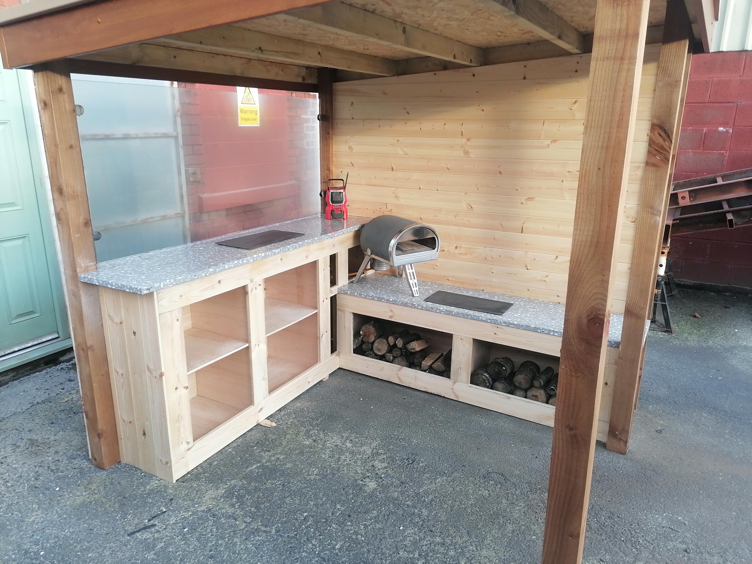 Outdoor Kitchen Shelter - Etsy