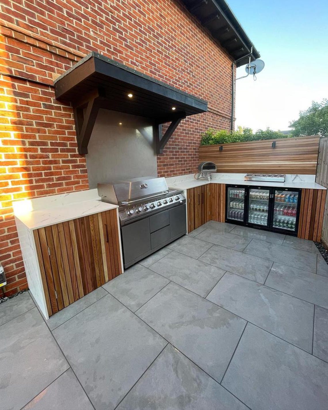 Outdoor Kitchen With Shelter - Etsy