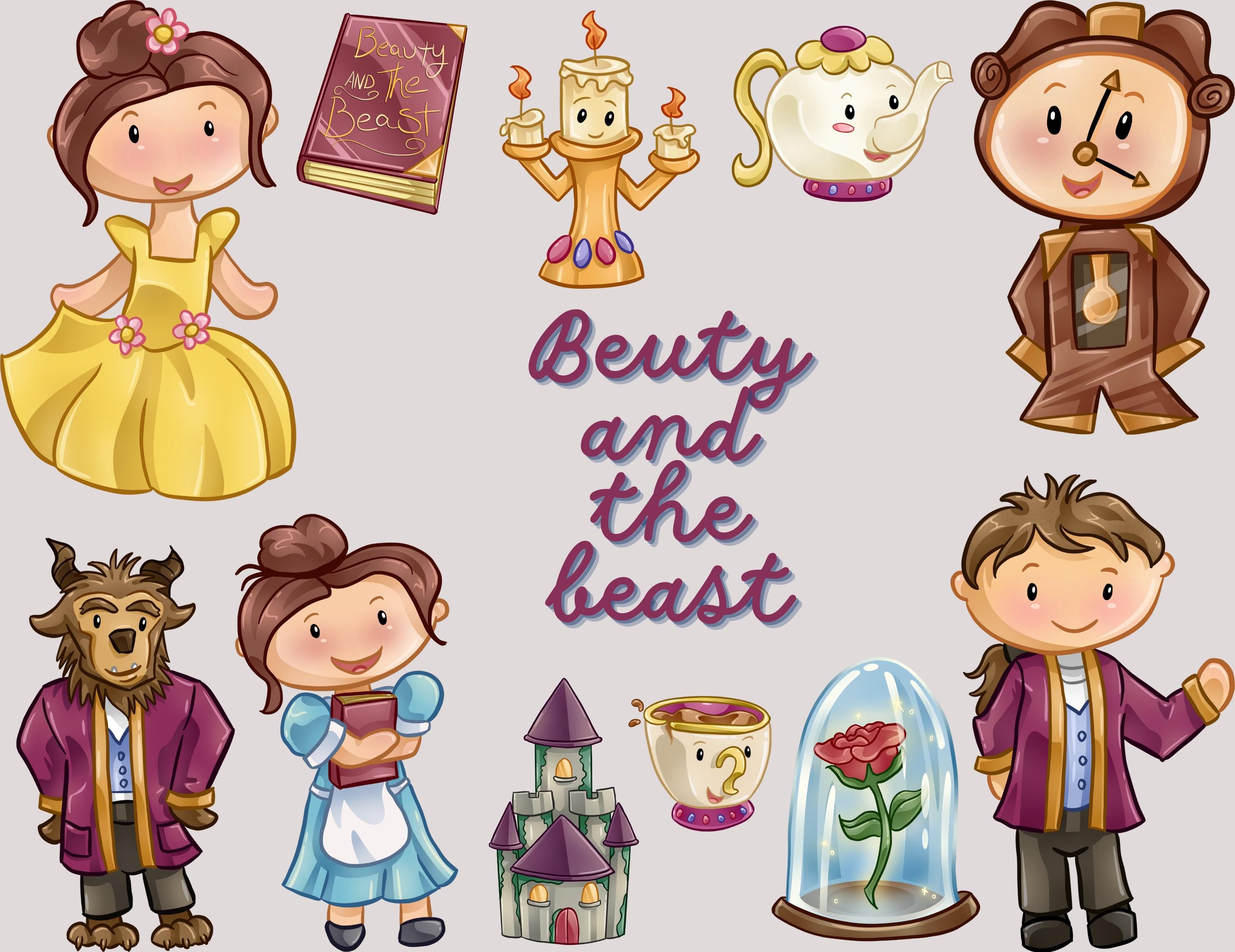 Fairy Tale Clipart, Three Little Pigs, Little Red Riding Hood, Rapunzel ...