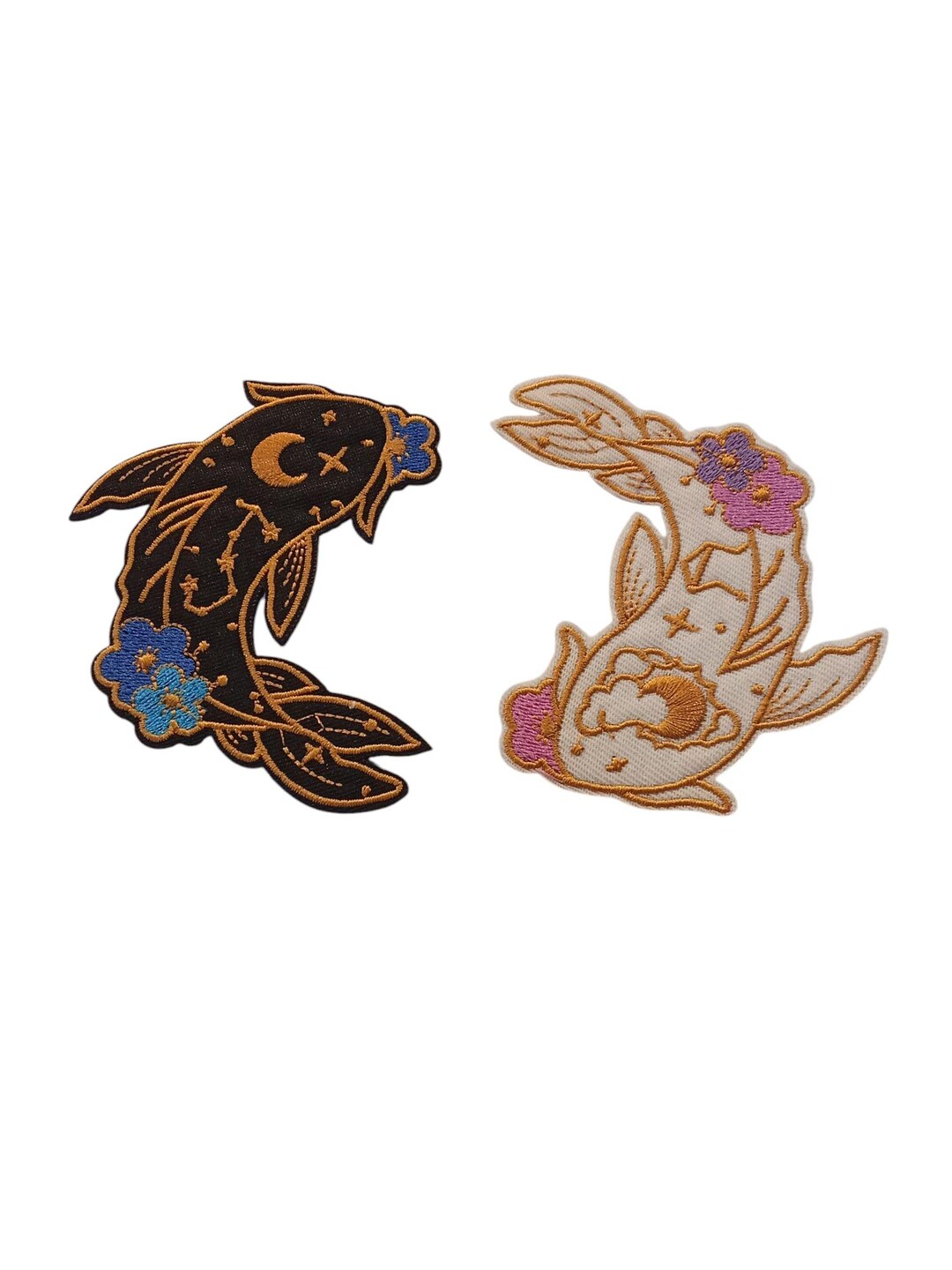 Koi Carp Iron-on Patch Set - Etsy