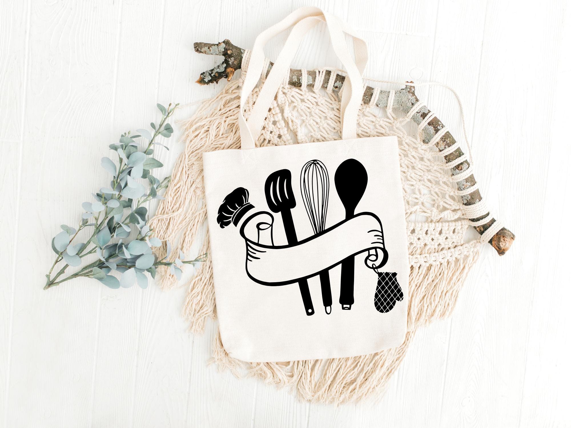 Kitchen Monogram Svg ,kitchen Split Frame SVG, Cooking Monogram Svg ...