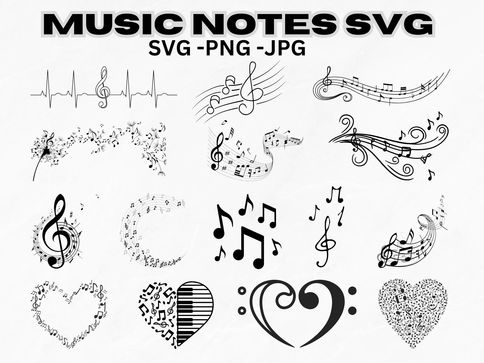 Music Notes Svg ,music Notes Svg Bundle ,music Teacher Svg ,music ...
