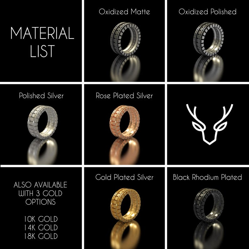 925 Sterling Silver Railroad Track Train Ring Polished Finish, Handmade ...