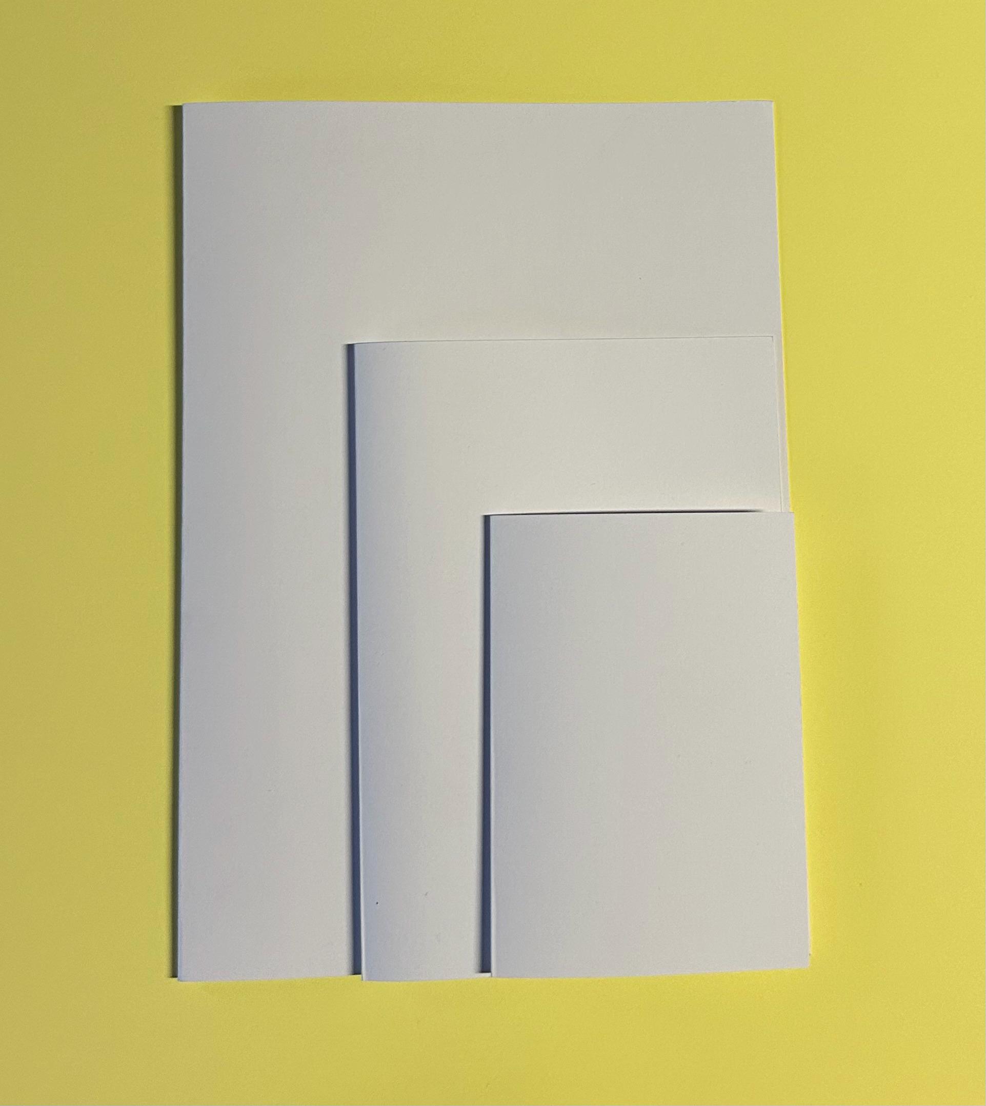 A5 to A6 Blank Creased Card - Etsy