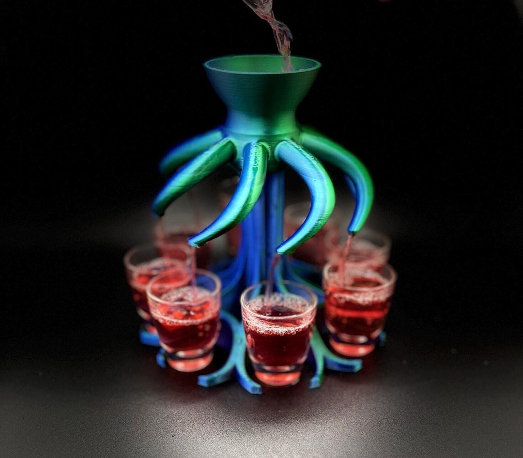 Schnapps Octopus, Drink Dispenser, Shot Distributor - Etsy
