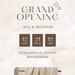 Invitation Grand Opening Spa and Massage - Etsy