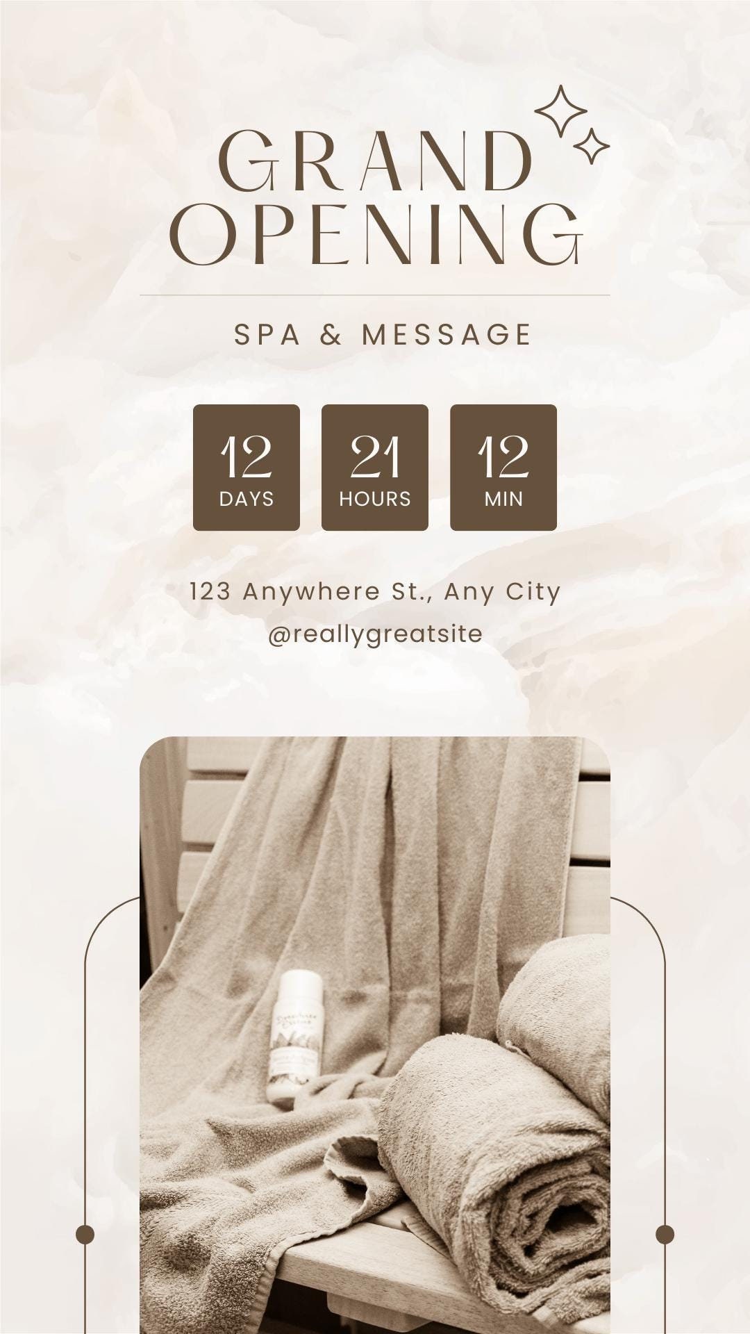Invitation Grand Opening Spa and Massage - Etsy
