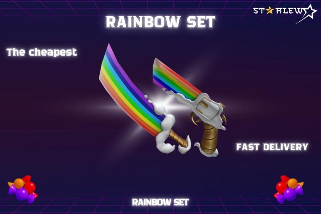 MM2 RAINBOW SET - Etsy