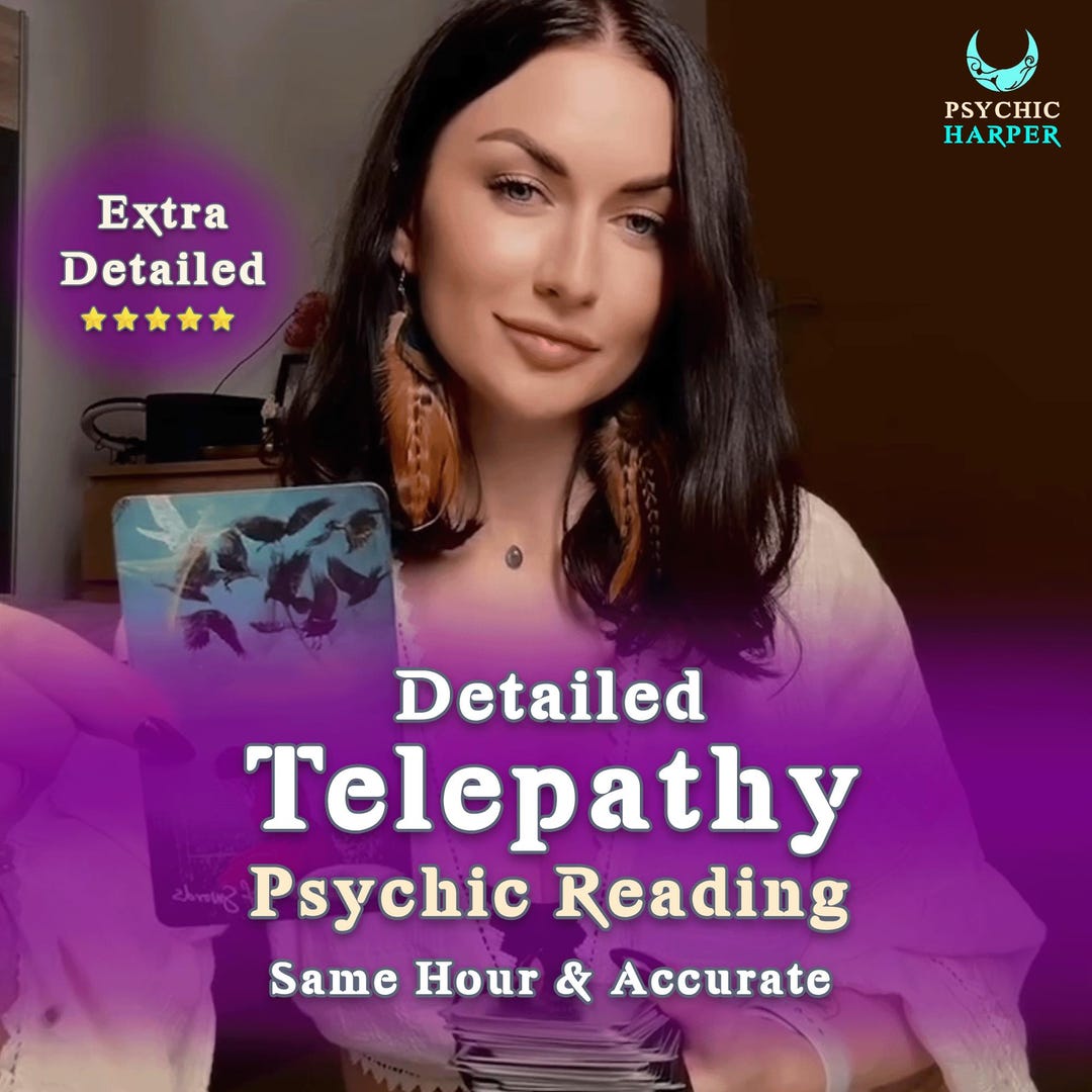 Accurate Psychic Telepathy Reading Without Tarot Cards, Same Hour ...
