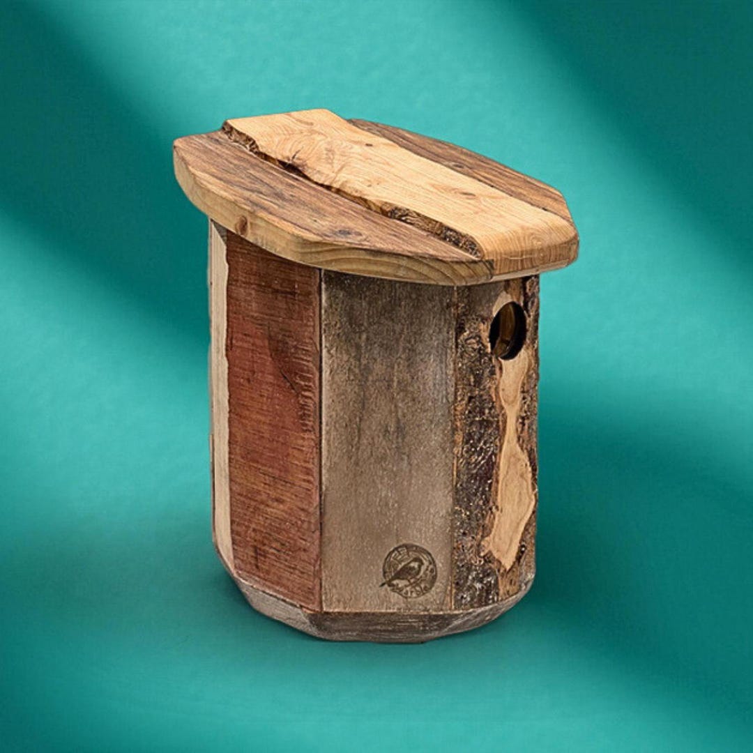 Handcrafted Bird Home | Nest Box for British Songbirds Made in the UK ...