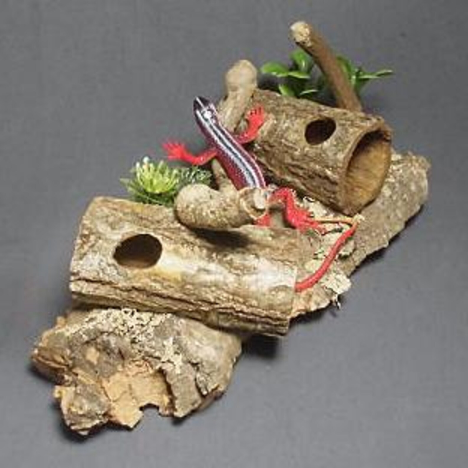 Hide Cave for Reptiles and Small Animals Made of Natural Materials ...