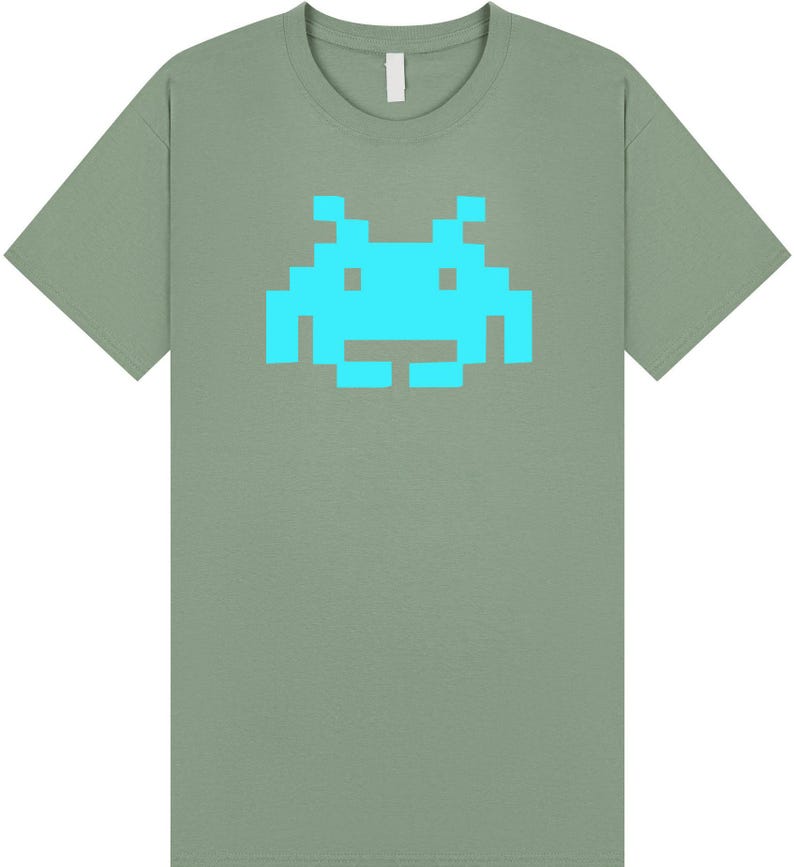 Space Invader Crab (8 Colours to Choose From) - Etsy