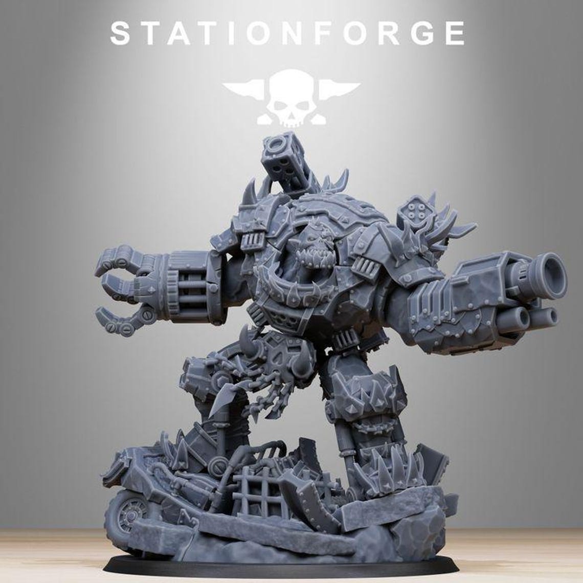 Ghazkull Thraka Orkaz Grand Nutta 2.0 Station Forge Wargaming Wargaming ...