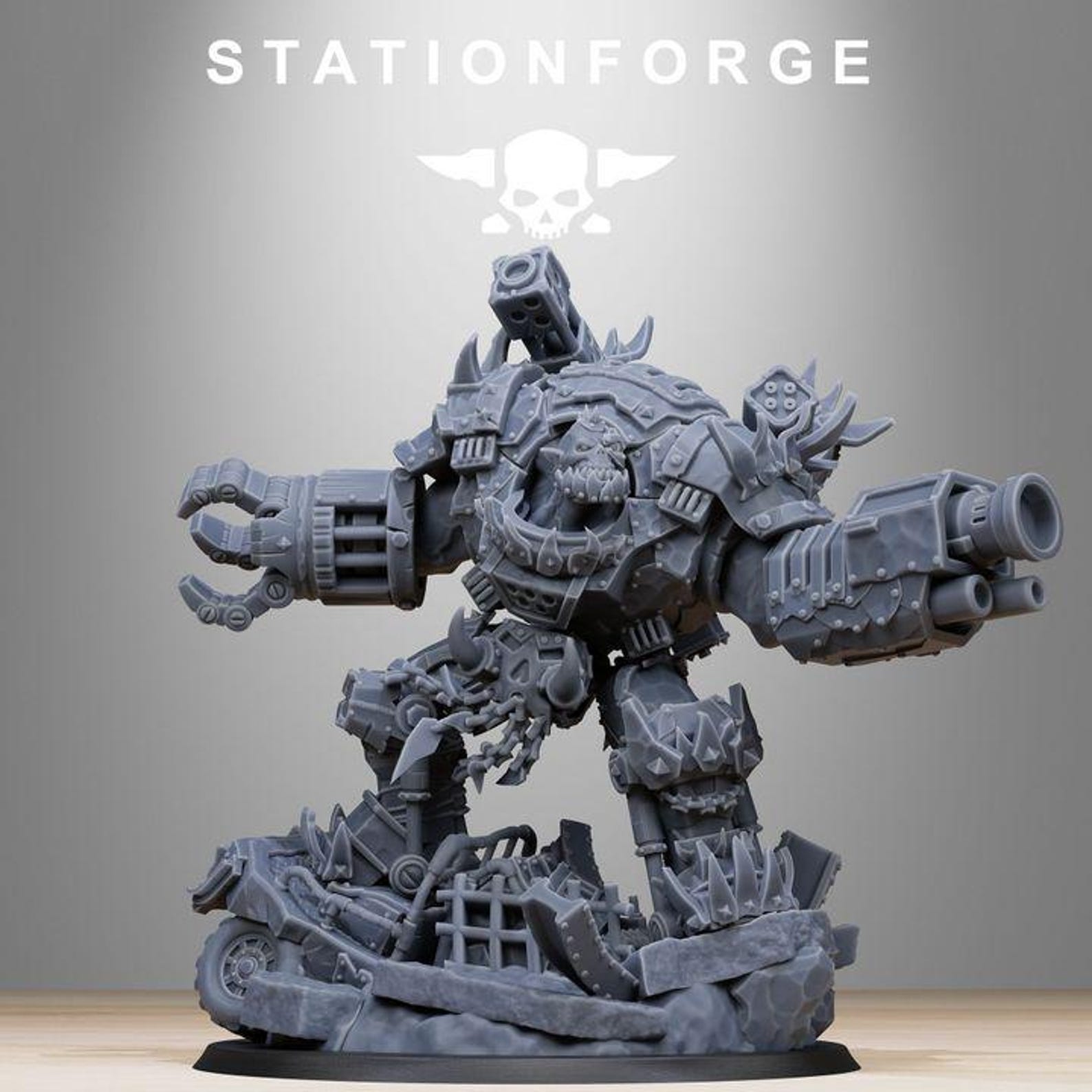 Ghazkull Thraka Orkaz Grand Nutta 2.0 Station Forge Wargaming Wargaming ...