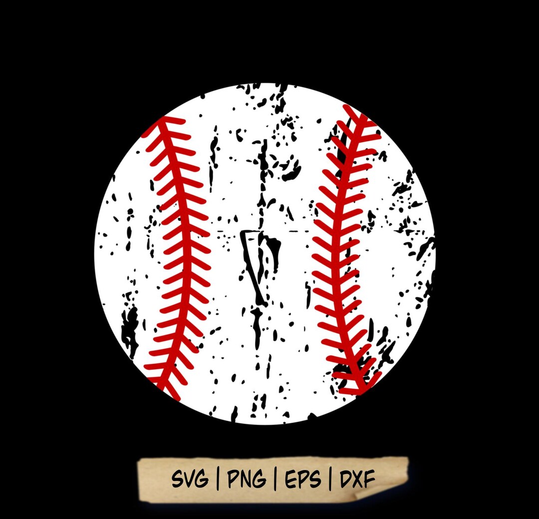 Distressed Baseball SVG: Grunge Texture Clipart (digital Download) - Etsy