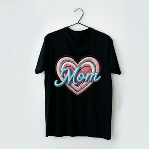 Mom Heart PNG, Mama Heart Png, Mothers Day Gift, Custom Shirt for Mom ...