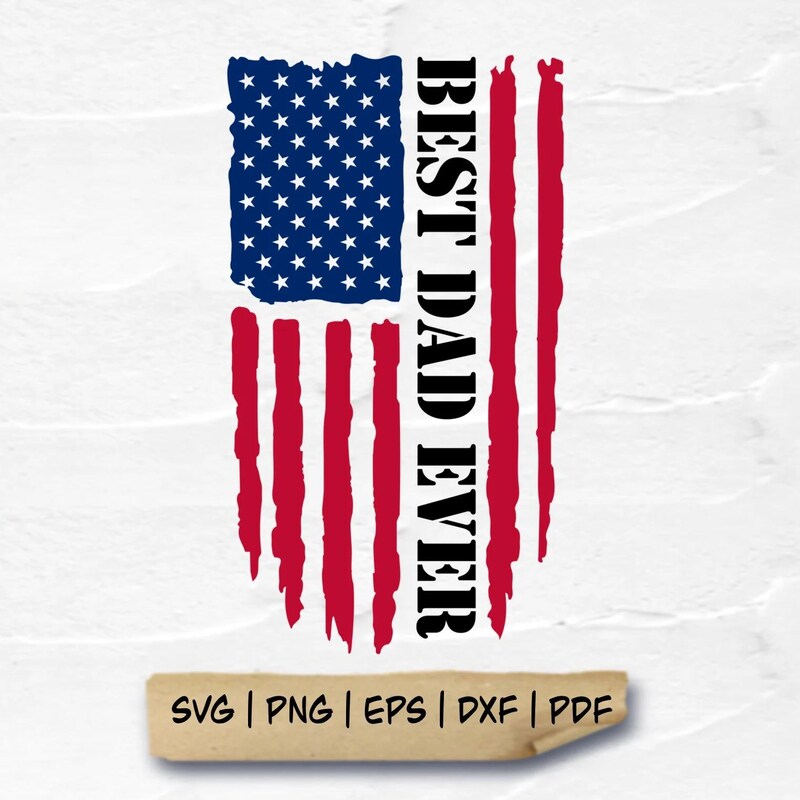 Daddy Flag Svg - Etsy
