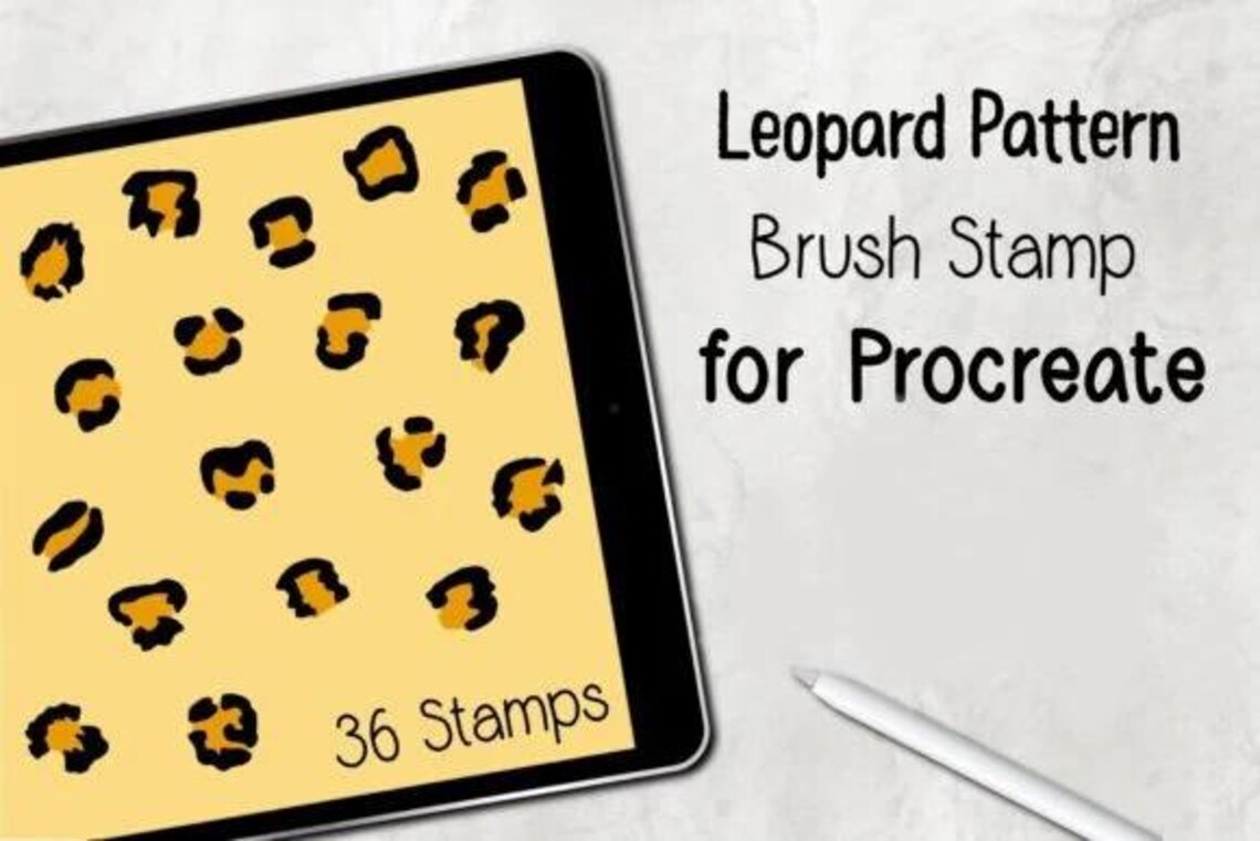 Animals Pattern Brushes Procreate, Procreate , Animal Print Pattern ...