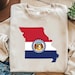 Missouri Map PNG: State Flag Vector Design (digital Download) - Etsy