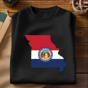 Missouri Map PNG: State Flag Vector Design (digital Download) - Etsy