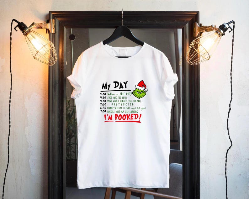 Grinch My Day I'M Booked, Svg Png, Grinch Face SVG, Grinrh Christmas ...