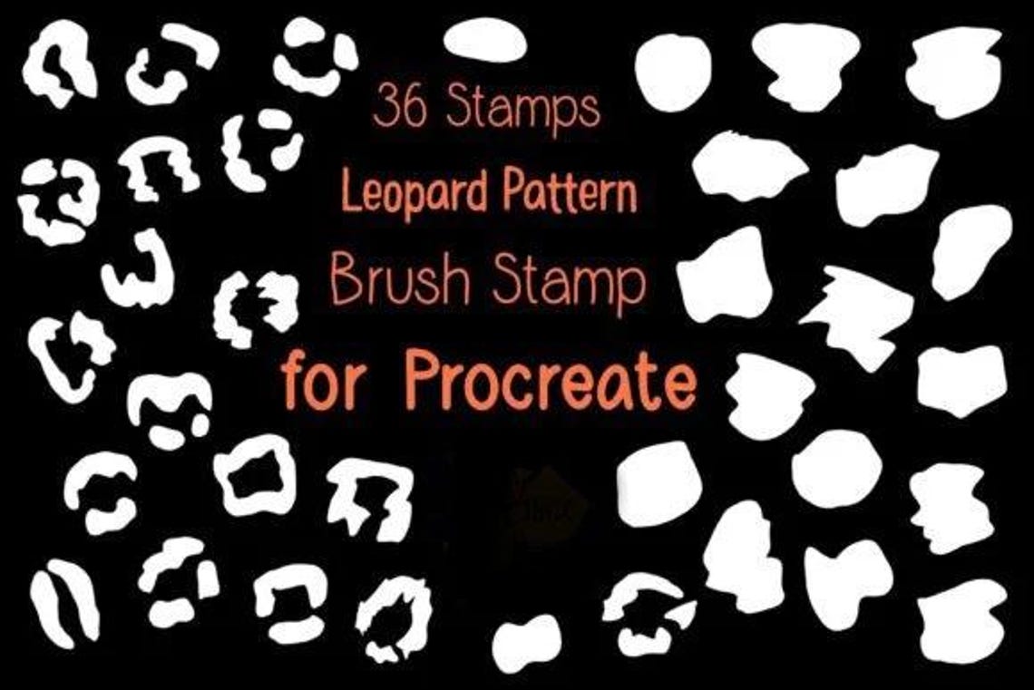 Animals Pattern Brushes Procreate, Procreate , Animal Print Pattern ...