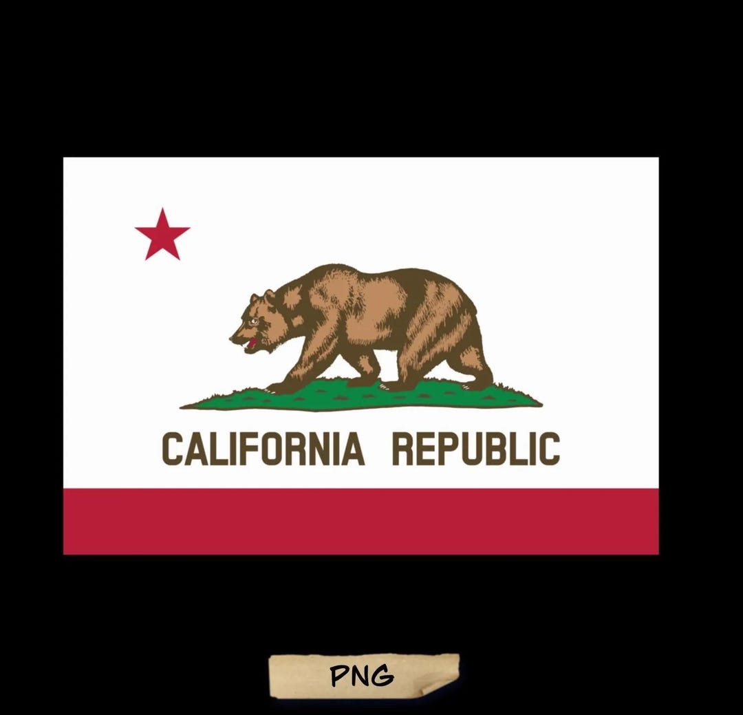 California State Flag Png, US States Flag Arizona PNG, California Flag ...