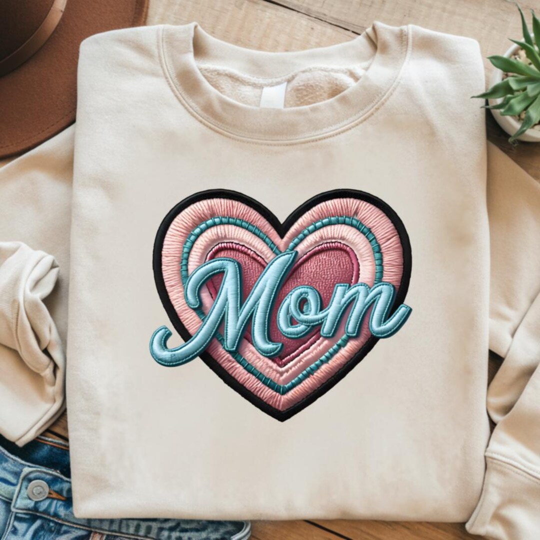 Mom Heart PNG, Mama Heart Png, Mothers Day Gift, Custom Shirt for Mom ...