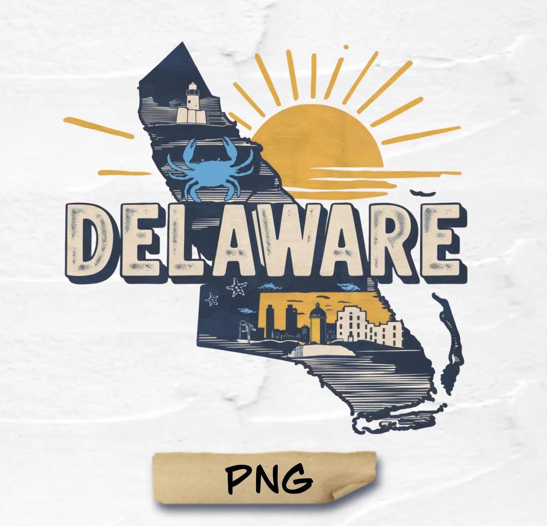 Delaware Map Png, United States of America Vector Files, Delaware ...