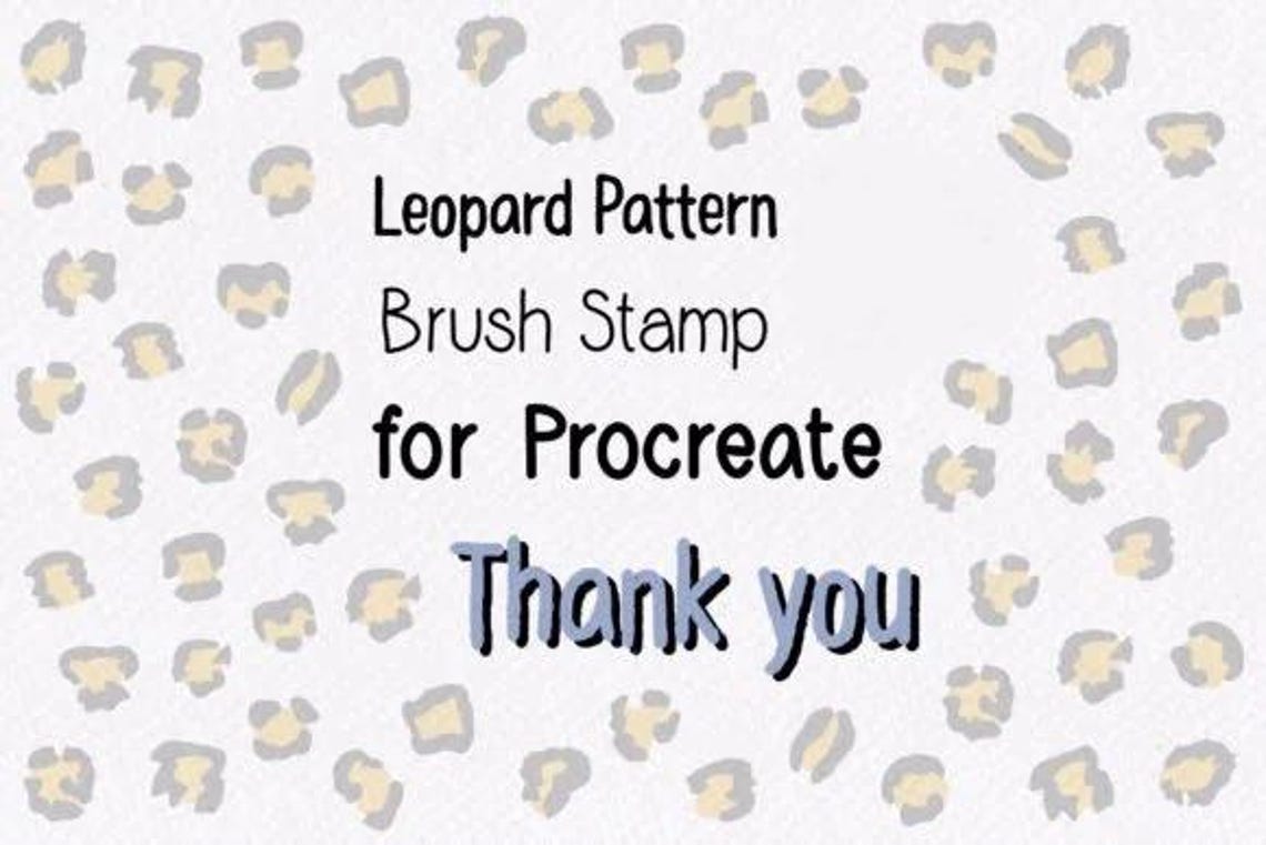 Animals Pattern Brushes Procreate, Procreate , Animal Print Pattern ...