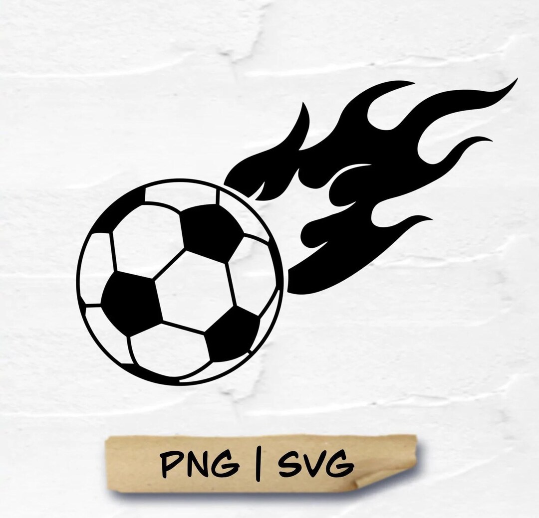 Soccer Ball With Flame SVG, Soccer Ball SVG, Soccer Ball SVG for Cricut ...