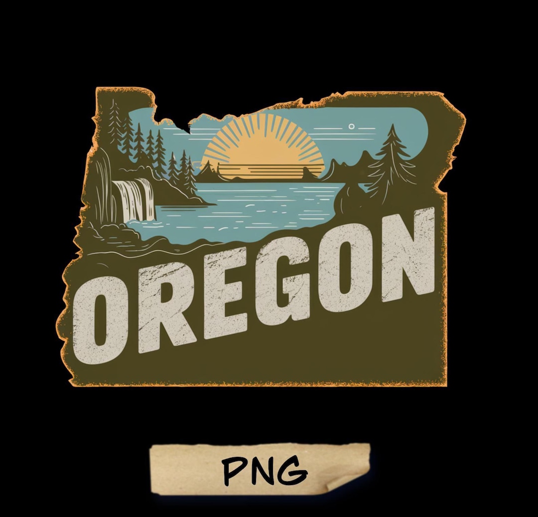Oregon Map Png, United States of America Vector Files, Oregon Vector ...