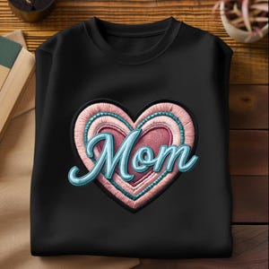 Mom Heart PNG, Mama Heart Png, Mothers Day Gift, Custom Shirt for Mom ...