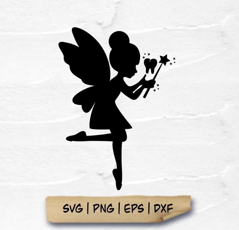 Tooth Fairy Princess SVG: Kids Clipart (digital File) - Etsy