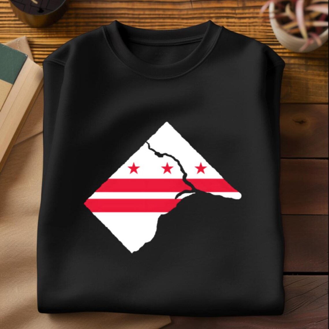 Washington DC Flag Map PNG: State Vector Design (digital Download) - Etsy