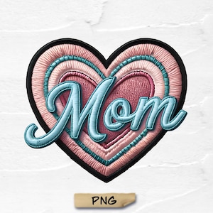 Mom Heart PNG, Mama Heart Png, Mothers Day Gift, Custom Shirt for Mom ...