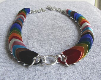 Scale Mail Choker - Etsy