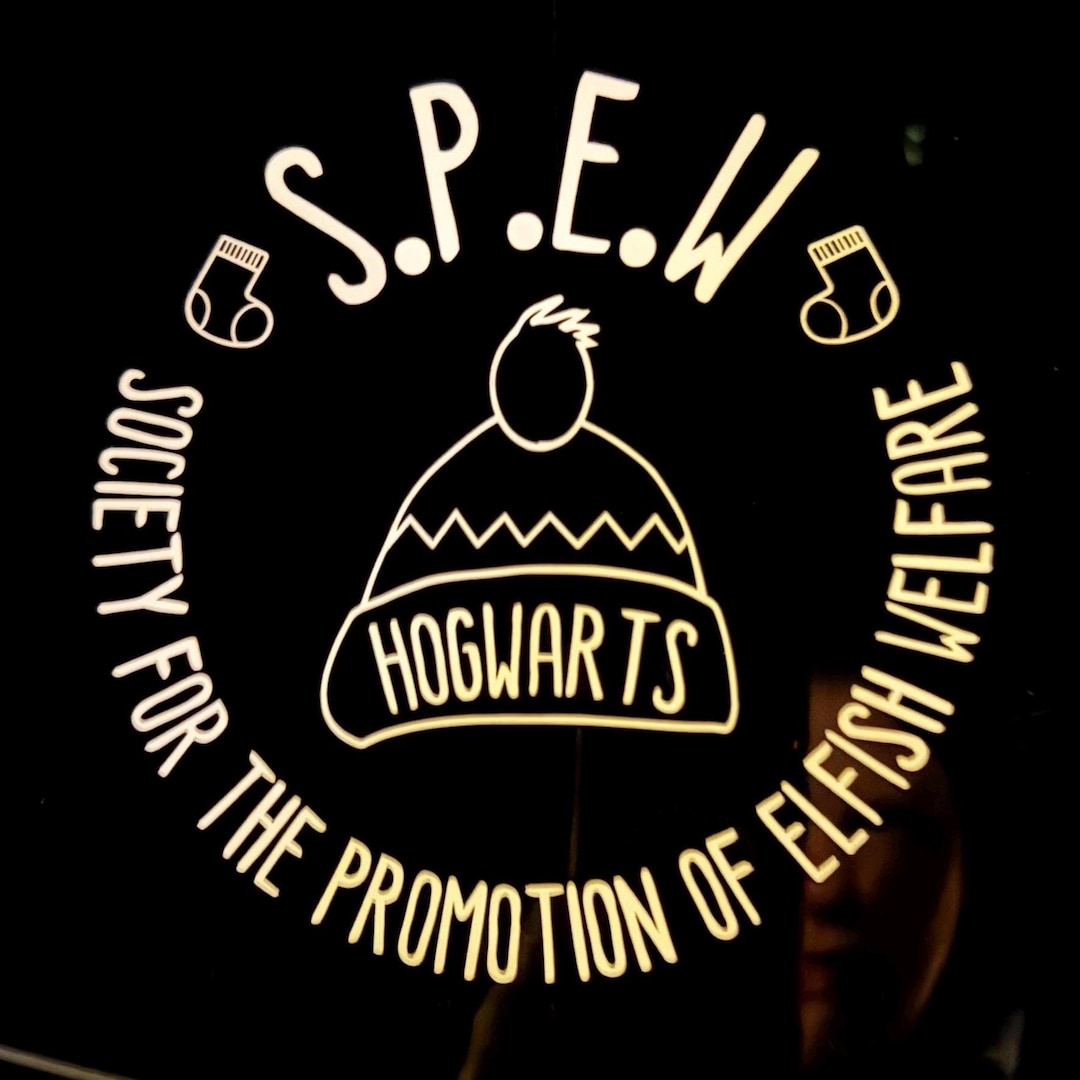 Harry Potter S.P.E.W Vinyl Decal. - Etsy