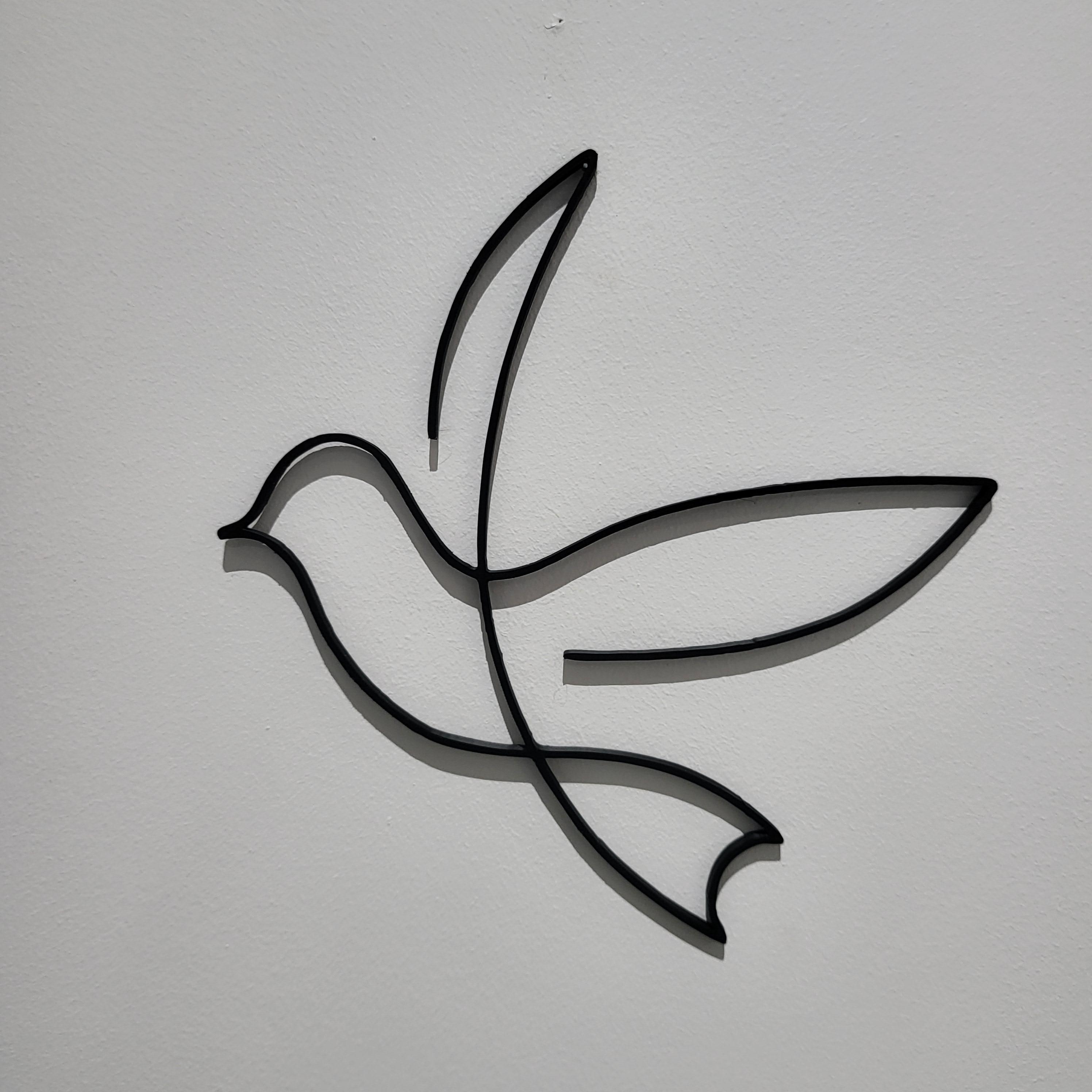 Bird 3d Printed Wall Art Home Decor Hanging Art Work Birds - Etsy