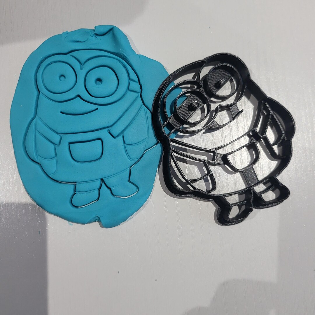 Minions Cookie Cutter Play Doh Cutter 3D Printed PLA - Perfect for ...