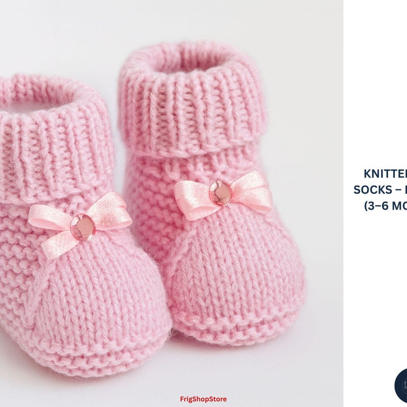 Knit Baby Shoes Socks - Etsy UK