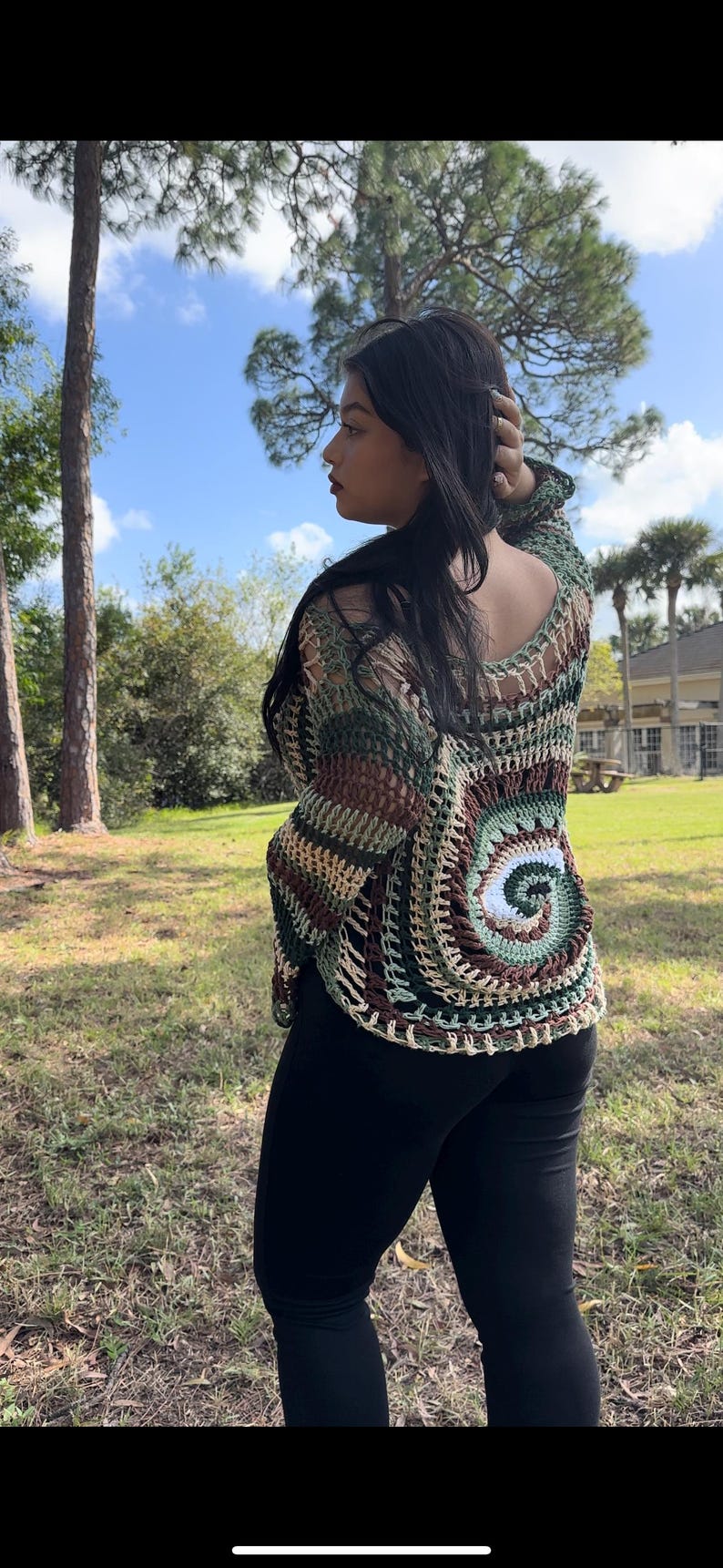 Crochet Eye Sweater - Etsy