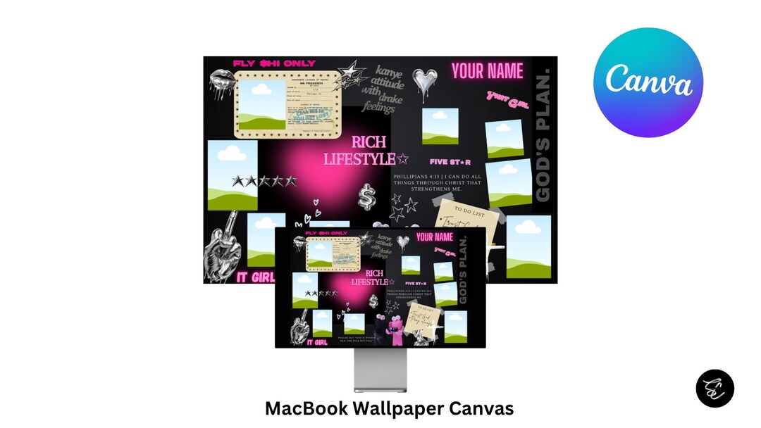 MacBook Wallpapers | Digital Aesthetic Wallpapers & Templates - Etsy
