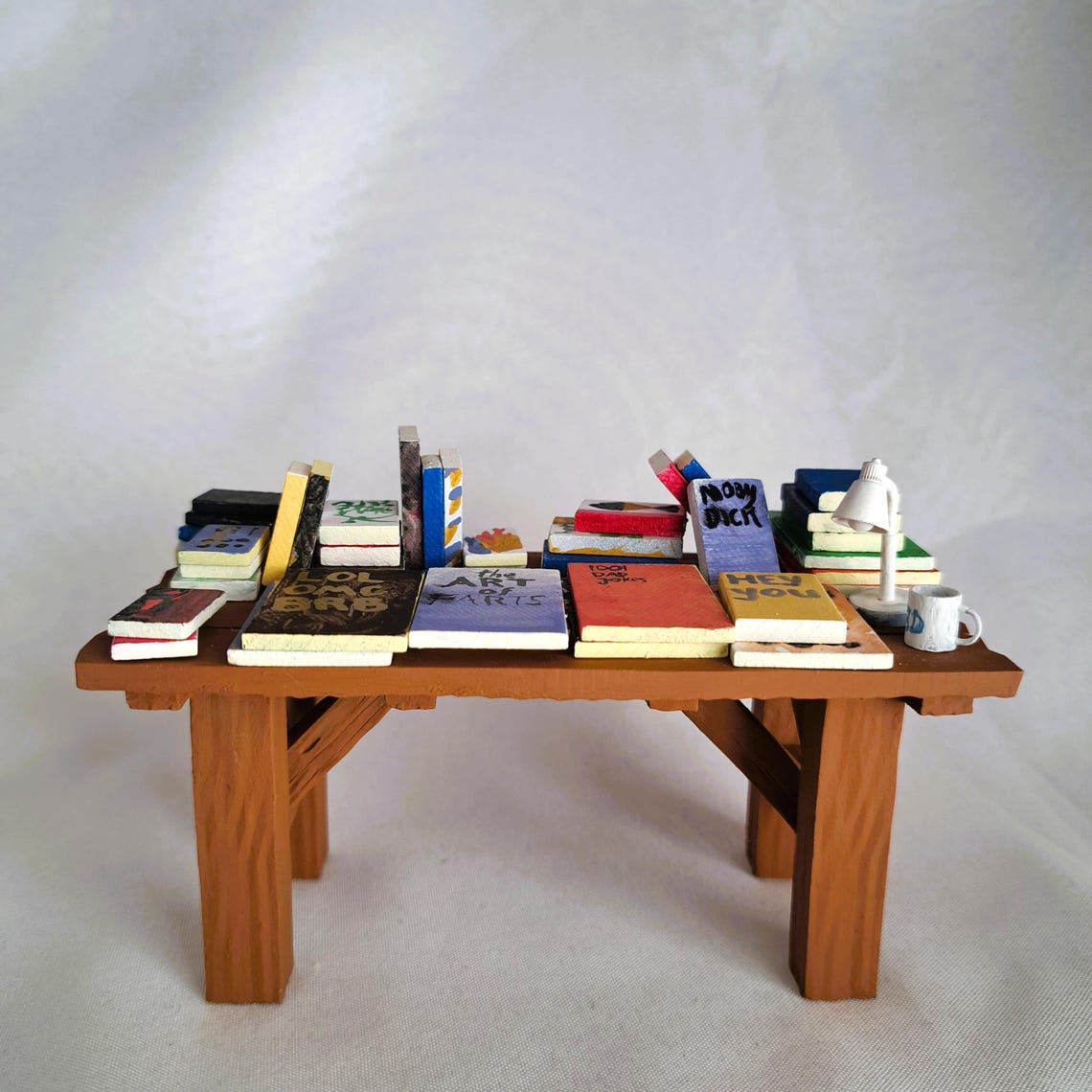 1:12 Scale Miniature Book Set – 40 Solid Resin Books in Four Sizes - Etsy