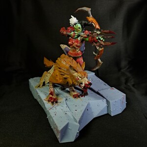 Custom 3D World of Warcraft Character Figurine 10-13 Cm - Etsy