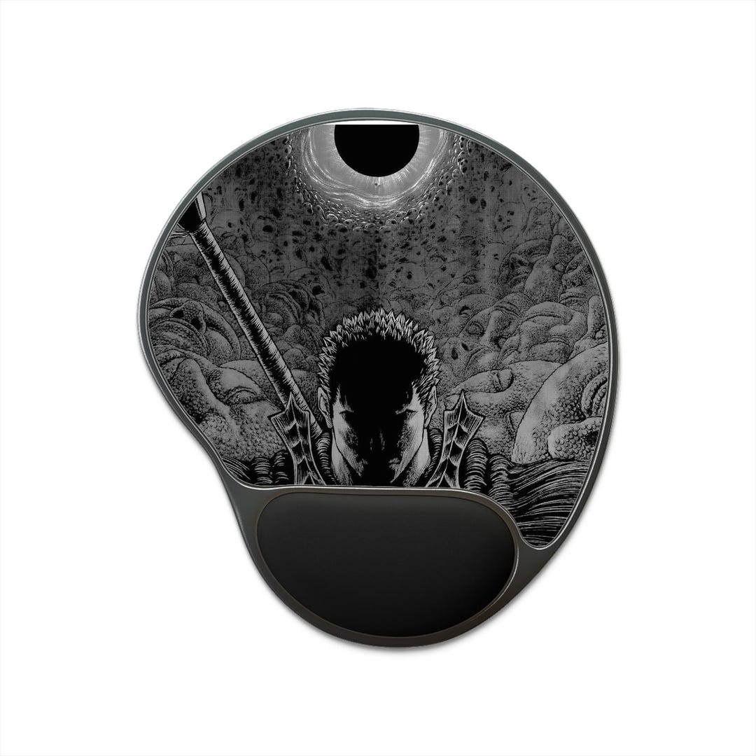 Berserk Mouse Pad With Wrist Rest - Etsy
