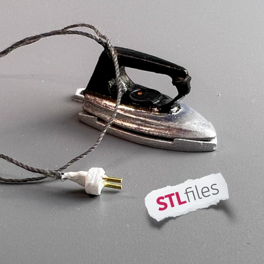 Vintage Ironer With Stand | Printable 3D Model | Downloadable STL Files ...
