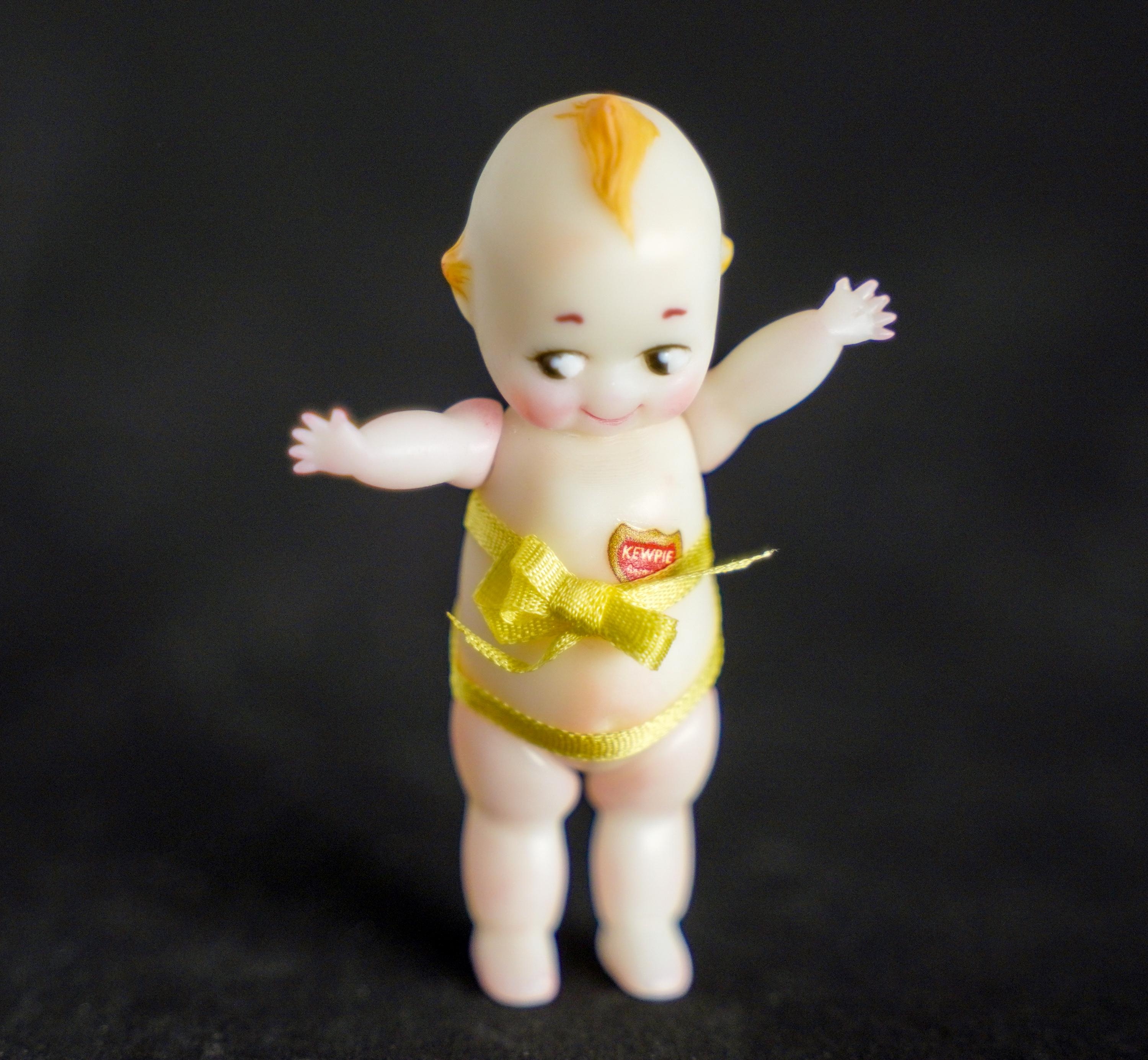 Kewpie Articulated Miniature Doll 2 Inches the Lightest Pale Tone - Etsy